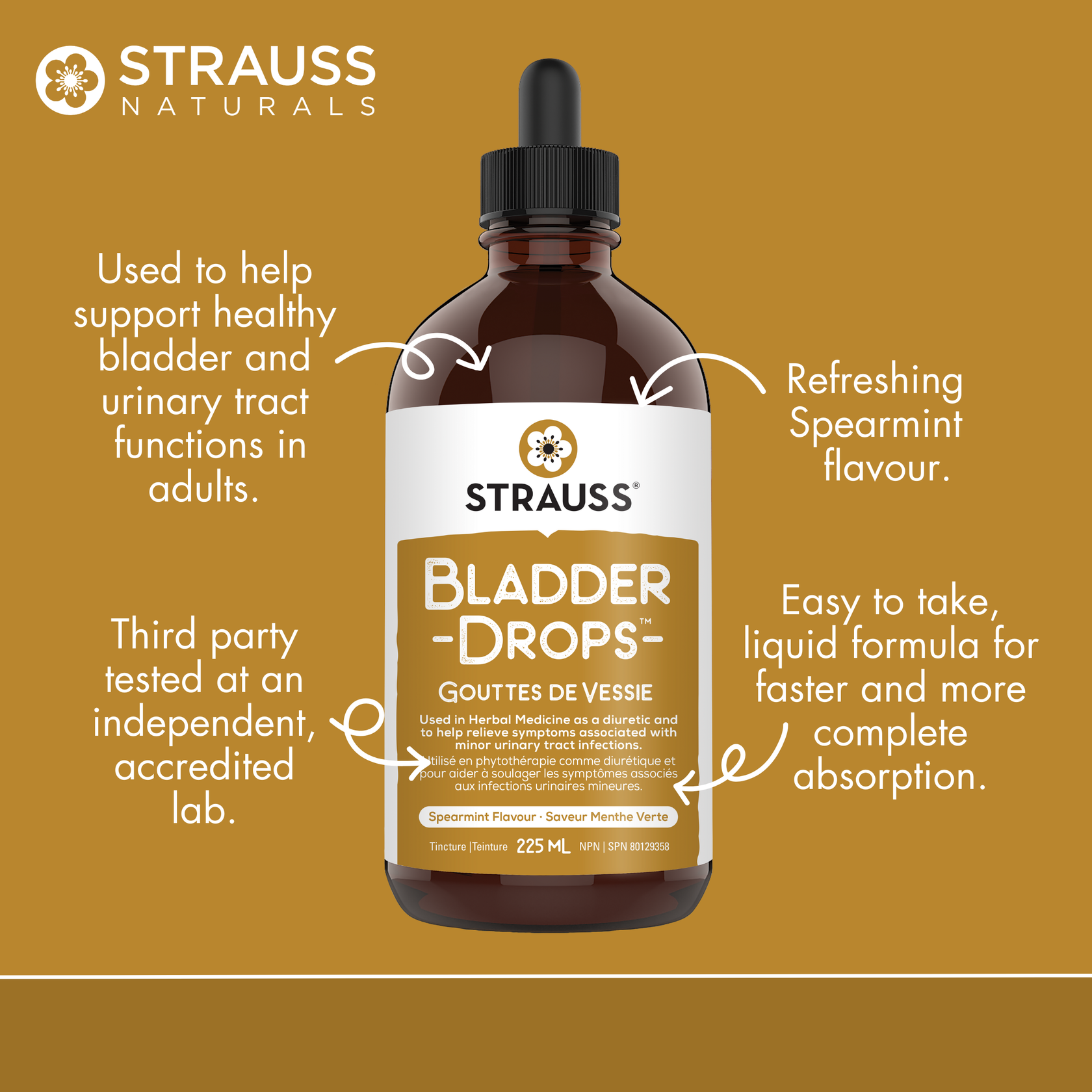 Bladder Drops™ Bladder - Urinary tract infections and Diuretic Support ...