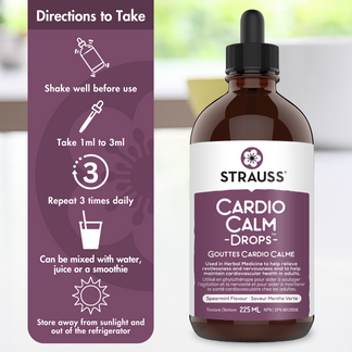 CardioCalm Drops™ - Cardiovascular Support Supplement – Strauss ...