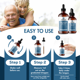 Prostate Drops™ - Prostate Support Supplement – Strauss Naturals Canada