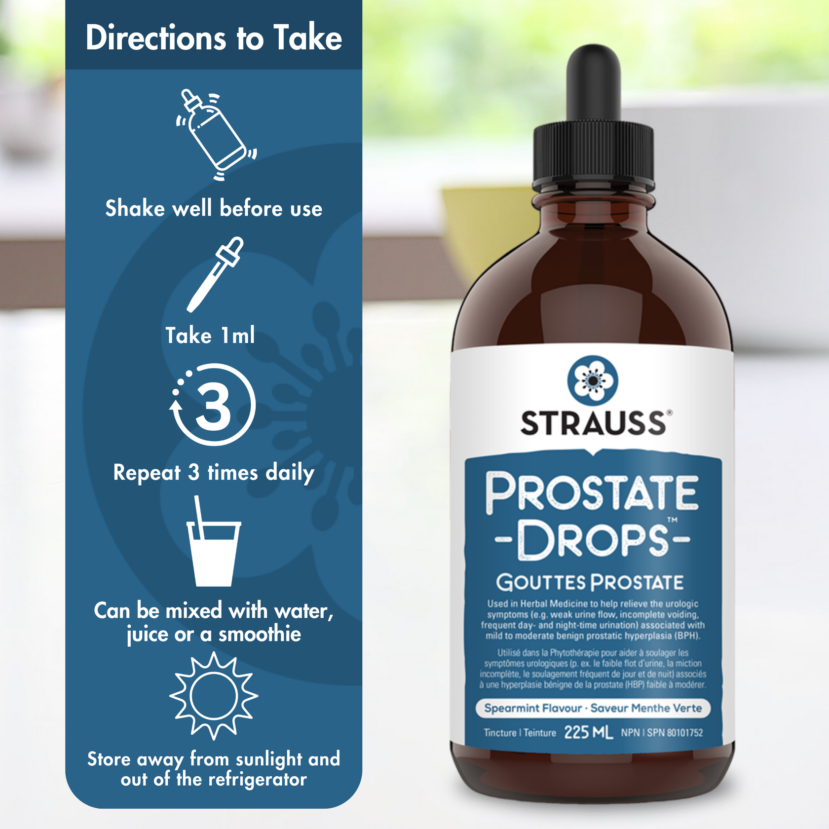 Prostate Drops™ - Prostate Support Supplement – Strauss Naturals Canada