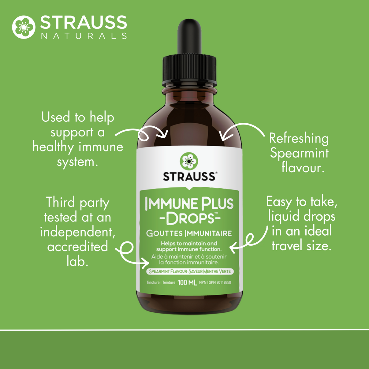 Immune Plus Drops™ – Strauss Naturals Canada
